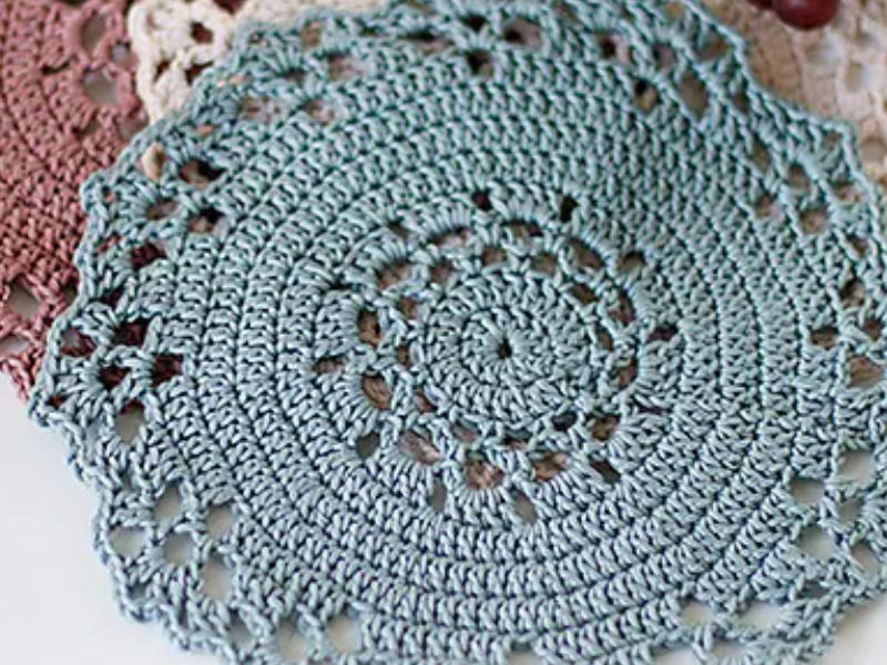 Napperon En Crochet : 5 Modèles De Crochet | Les Tricoanutes