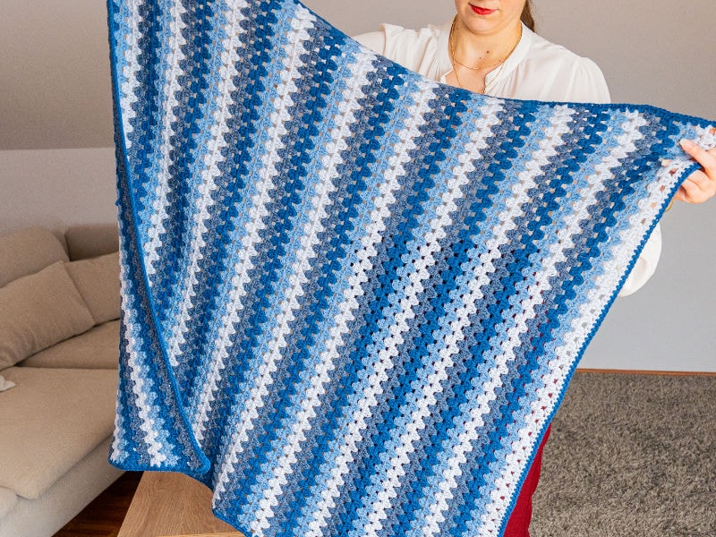 Comment Faire Une Couverture Au Crochet Facile ? | Les Triconautes