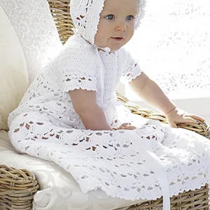 4 Modèles Adorables De Robe Bébé Au Crochet | Les Triconautes