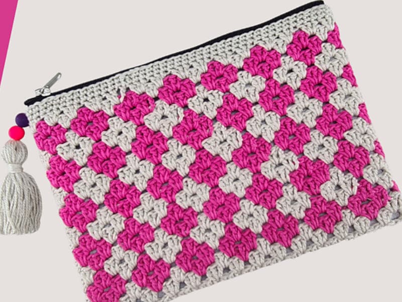 Pochette Au Crochet Avec Explication Gratuite