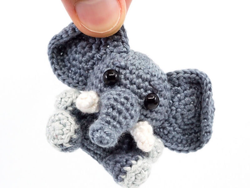 Éléphant Au Crochet Gratuit : 4 Modèles | Les Triconautes